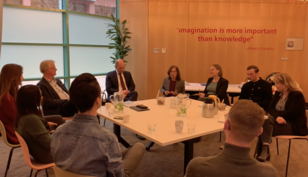 Wetskills Water Challenges - Handover of Youth Letter to Delta Commissioner